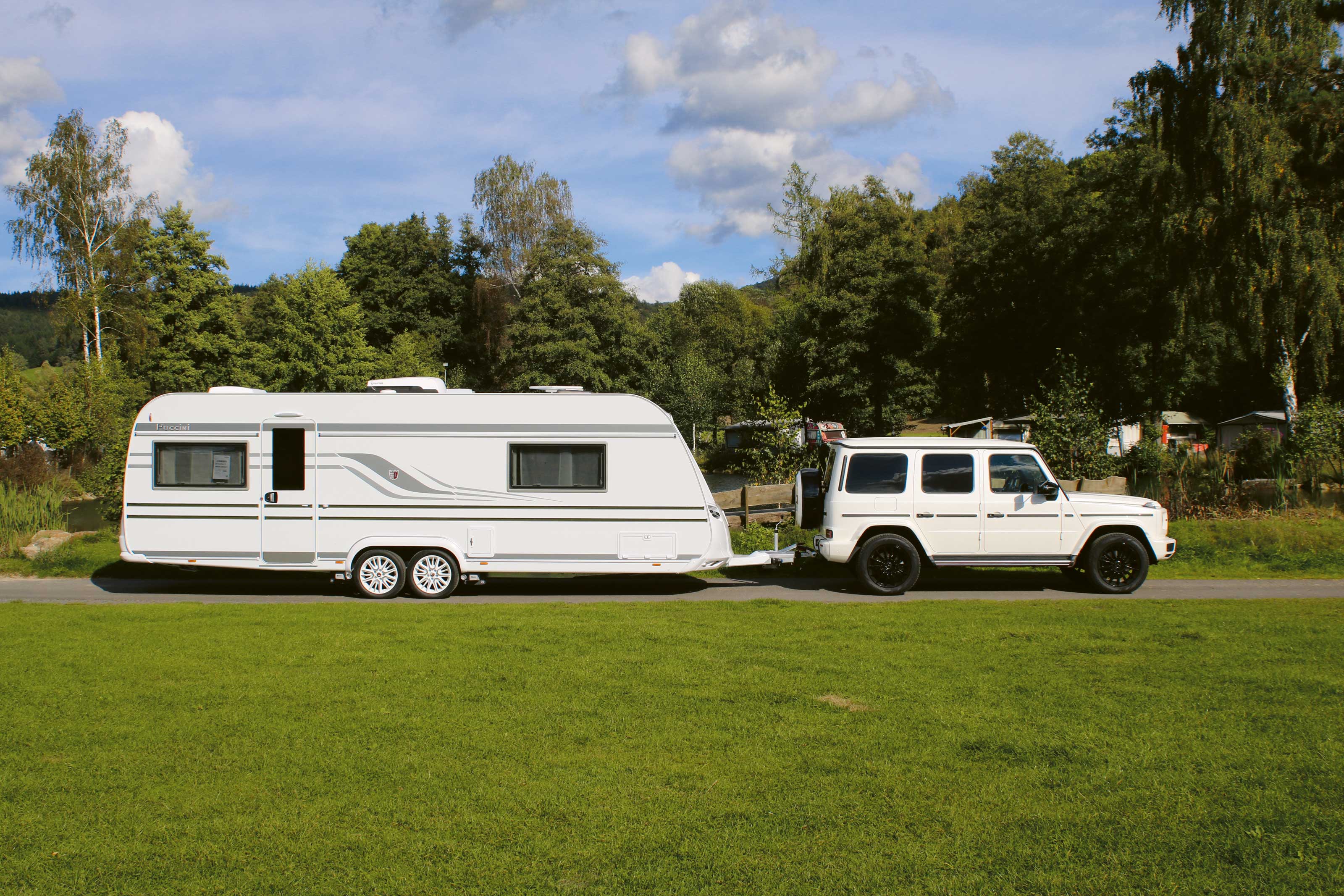 Un modèle haut de gamme raffiné – Autocaravane